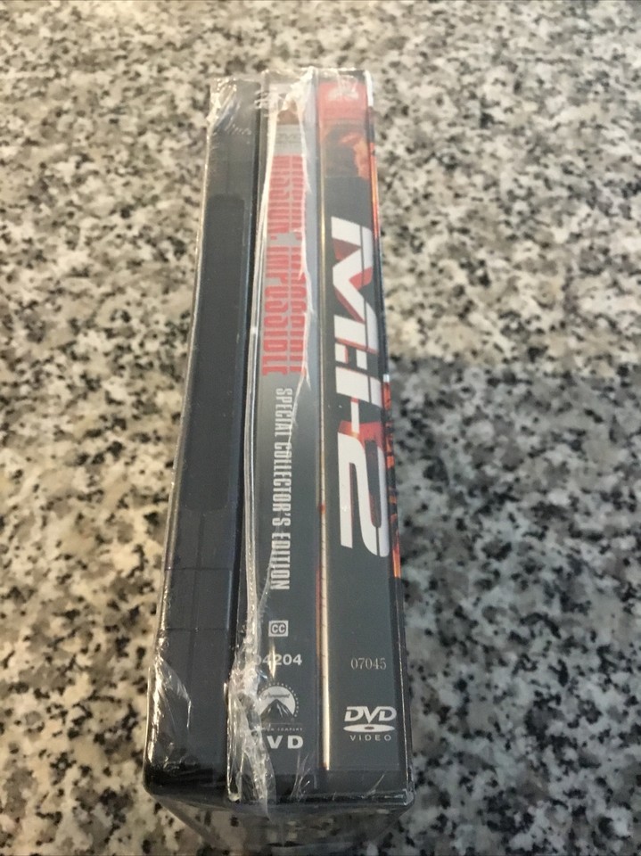 Tom Cruise Mission:Impossible Special Ed M:I-2, Sealed Pkg, DVD, John Woo Film | eBay