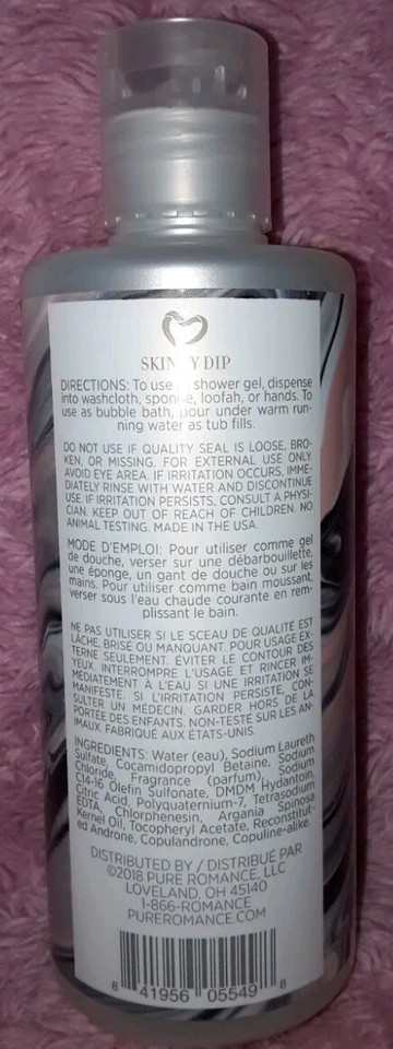 XXV Discontinued (Fresh Raina & Citrus Pure Romance Bath Gel & Bubble ...