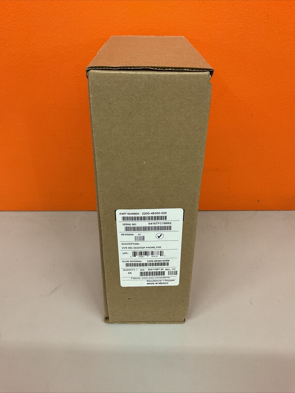 New Poly VVX 301 2200-48300-025 PoE 6-Line IP Phone | eBay