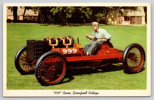 Deaeborn MI~999 Racer Henry Ford Museum Greenfield Village~Vintage ...