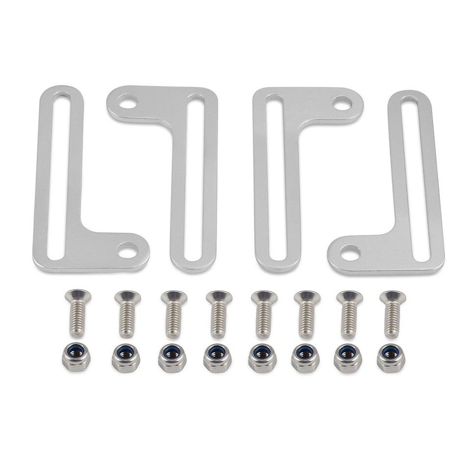 Billet Aluminum Retro Fin Spark Plug Wire Looms Holders Brackets For ...