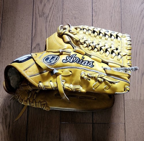 Hanshin Tigers George Arias 14" Baseball Glove Mizuno Use Player Issue ...
