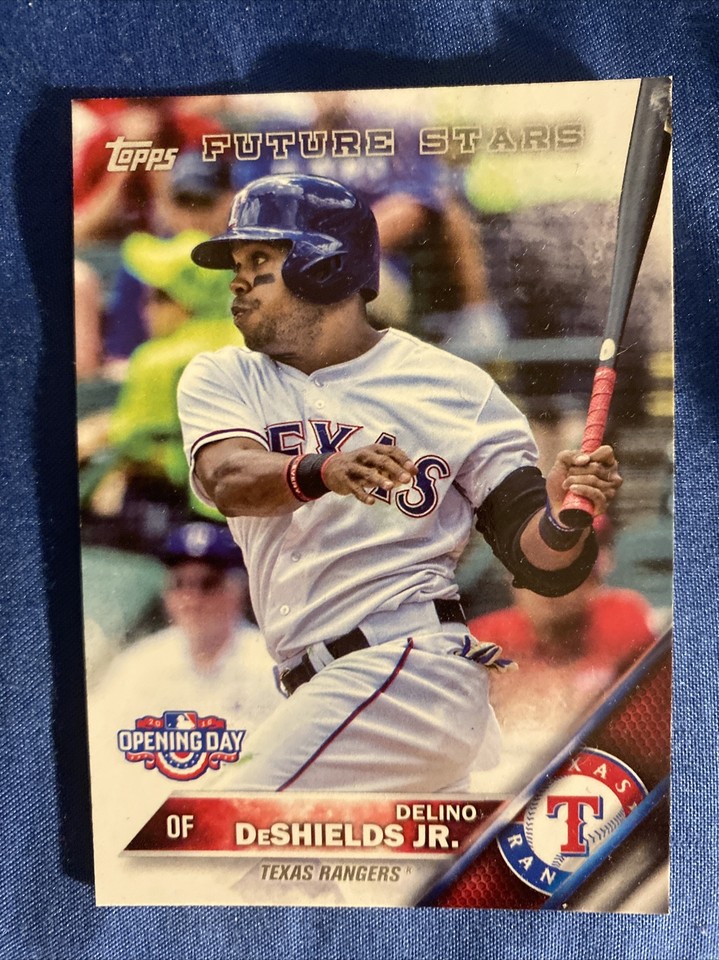 Delino DeShields Jr 2015 Topps Rc 2016 Opening Day & 2018 Topps | eBay