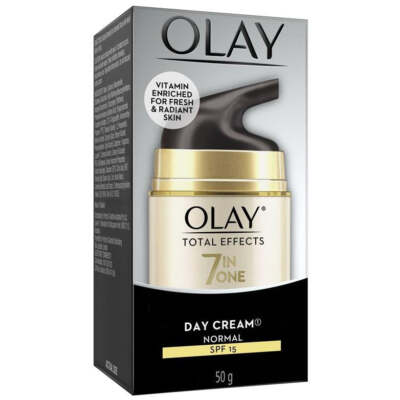 Olay Total Effects 7 In One Moisturising Day Cream Normal SPF 15 50g ...