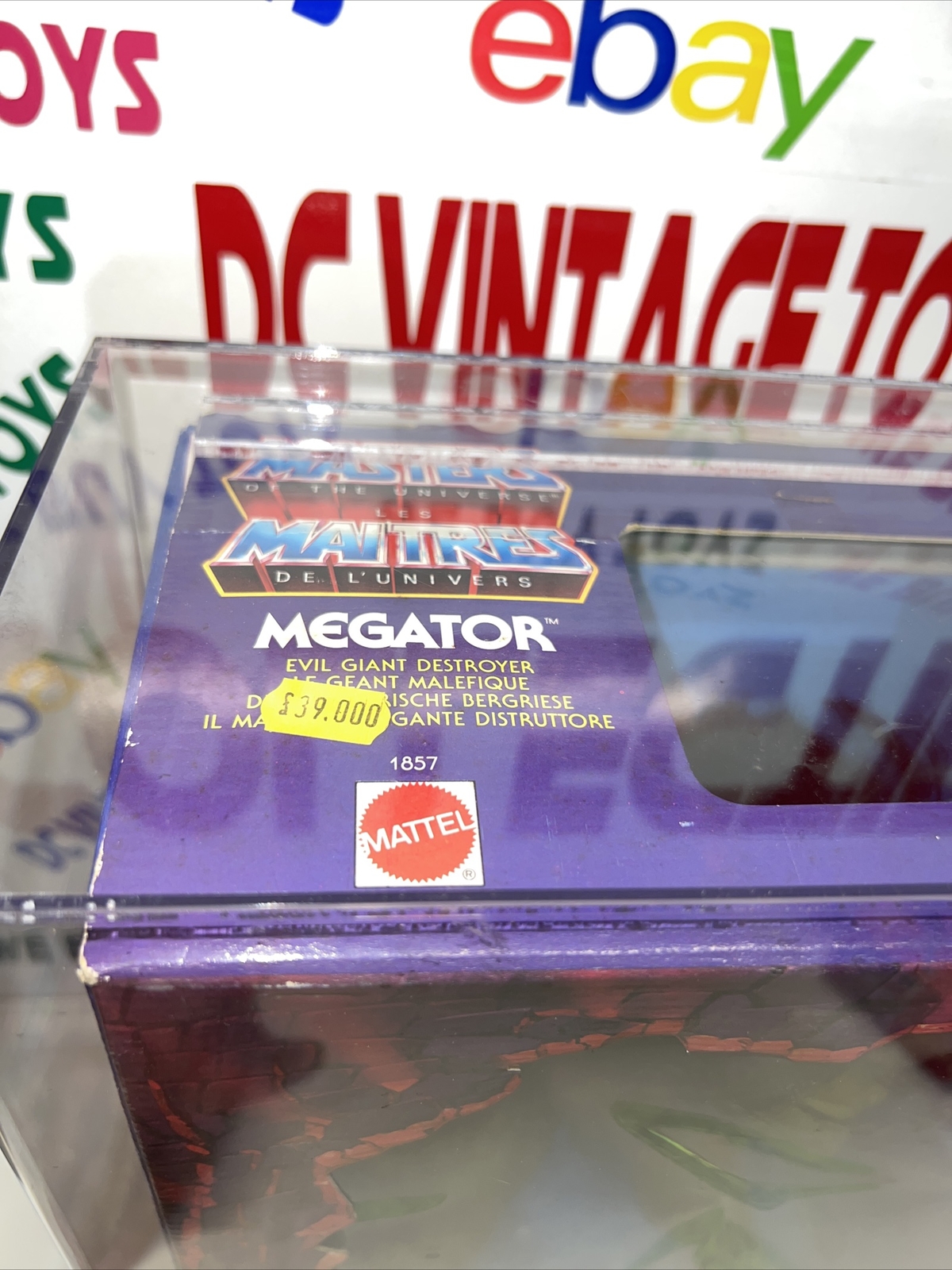 MOTU MEGATOR 1986 Masters Of The Universe Mattel Giants He-Man Tytus ...