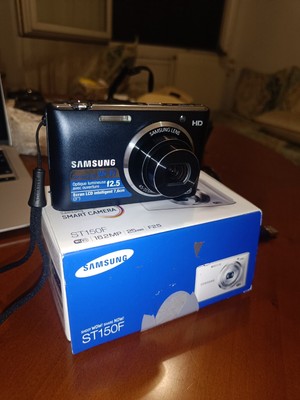 Samsung ST150F Smart Camera ST Series 16.2MP 5x Wi-Fi Digital Silver ...