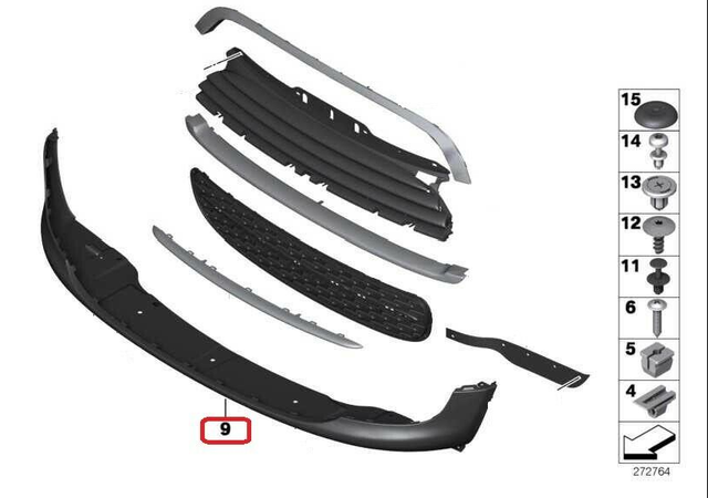 MINI 51117248788 Genuine OEM Factory Original Spoiler for sale online ...
