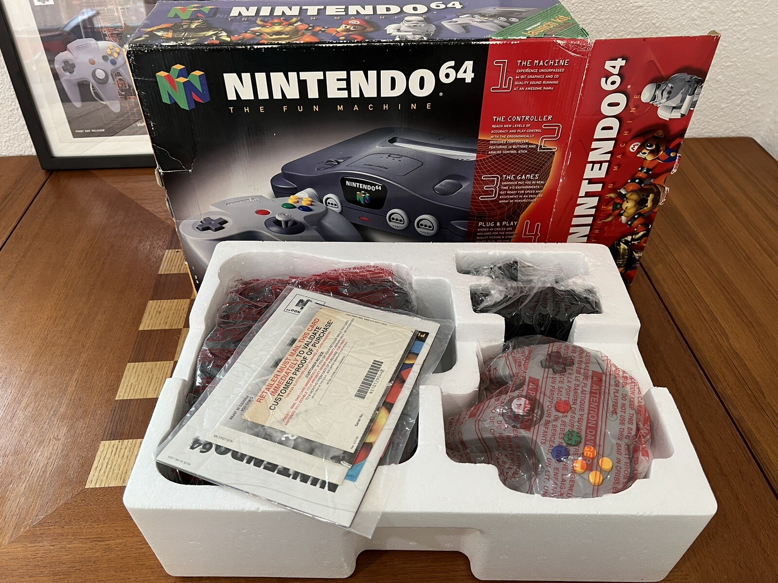 Nintendo 64 N64 CIB Rare Target Launch Kit low serial | eBay