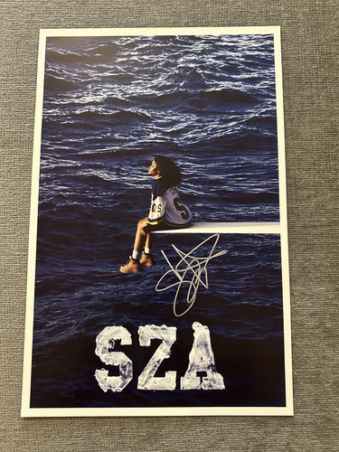 Authenticated Signed - SZA - COLLECTIBLE POSTER 11x17, Free Shipping ...
