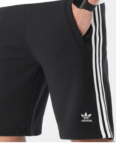 Adidas Originals Men's Lifestyle Adicolor 3-Stripes Shorts Black IU2337 ...