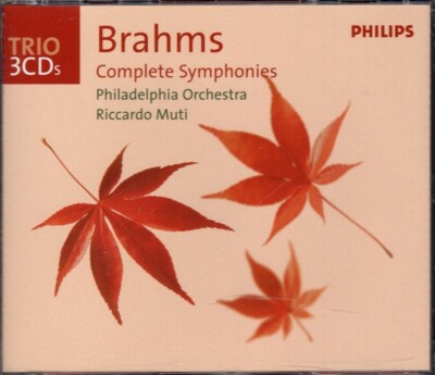 3CD Riccardo Muti, Philadelphia Orchestra - Brahms Complete Symphonies ...