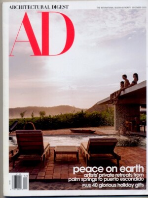 ARCHITECTURAL DIGEST DECEMBER 2020 Artist Private Retreats PLUS 40 ...