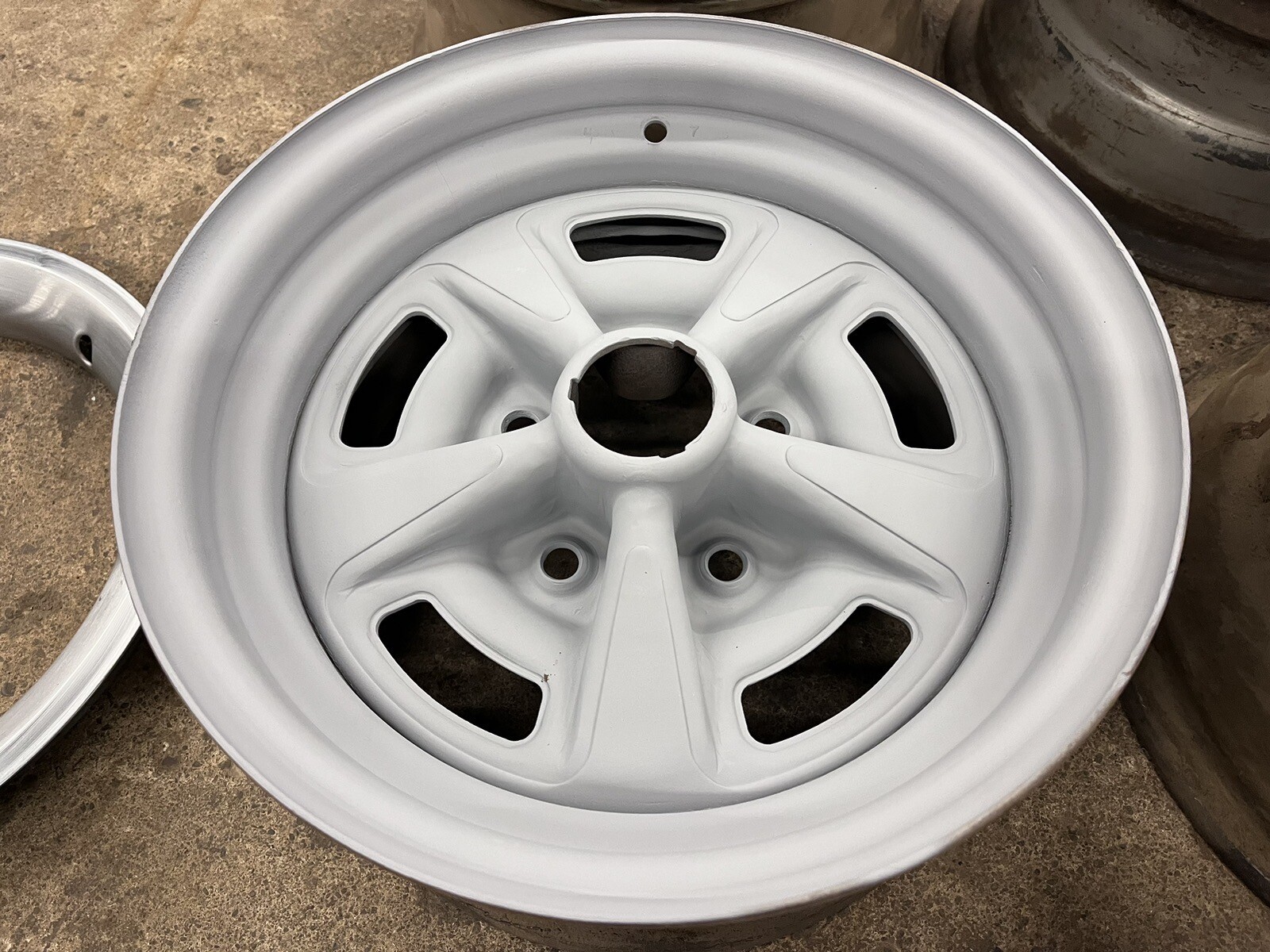 71 72 Pontiac GTO Firebird 14x7 Rally II Wheels Date Matched Set Of 5 M ...