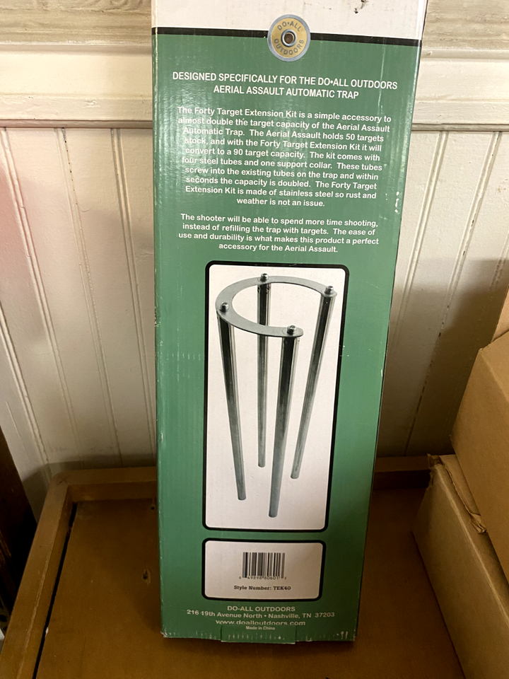 Extension Tube Kit for Aerial Assault Automatic Trap | eBay