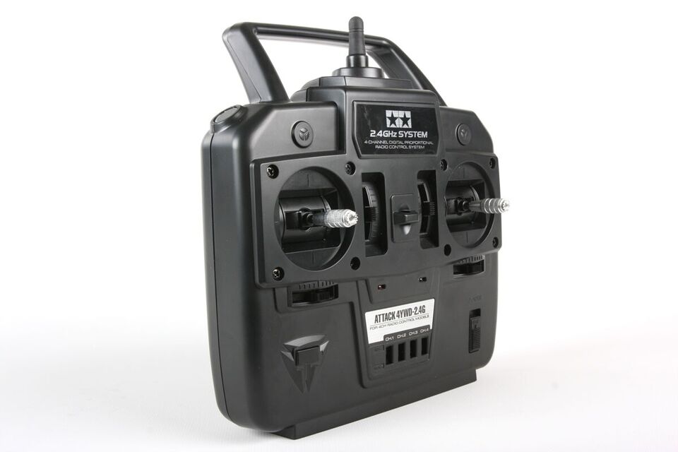 Tamiya 7255252 Attack 2.4Ghz 4-Channel Radio System w/ R204GF-T ...