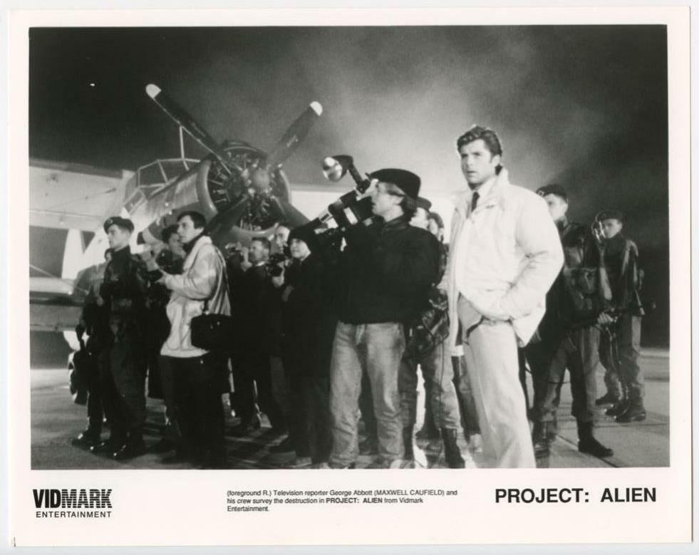 Maxwell Caulfield PROJECT ALIEN '90 8x10 Sci-fi Thriller Org Movie ...