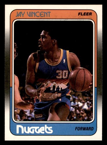 1988 Fleer Basketball #38 Jay Vincent NM/MT *d2 | eBay