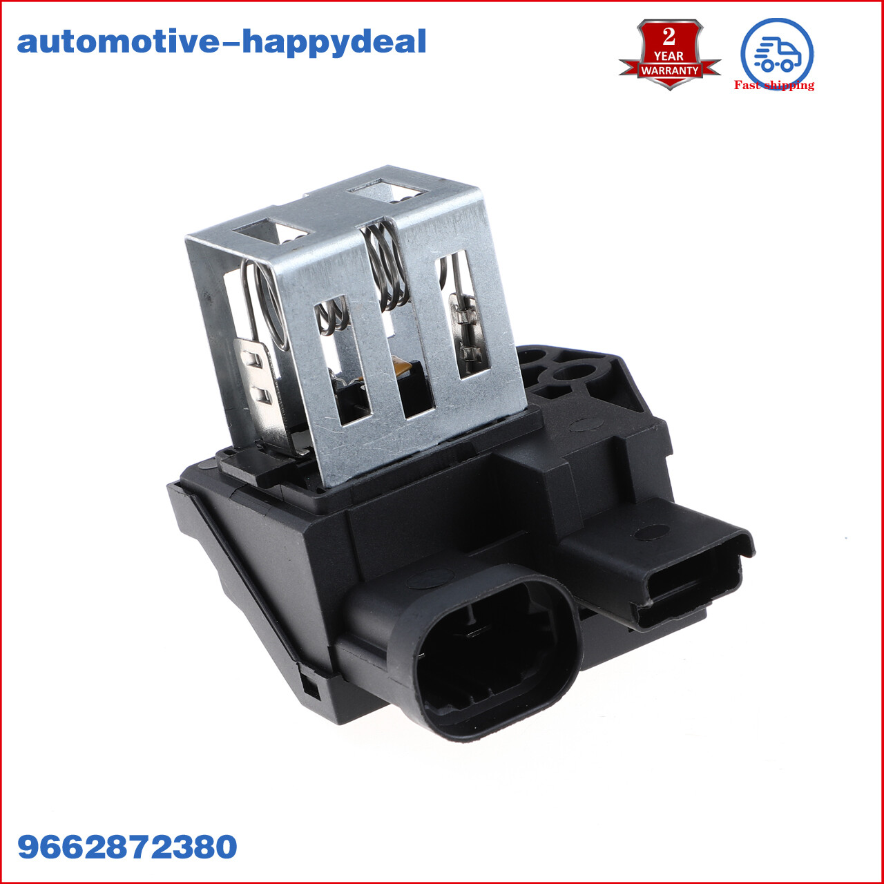 Radiator Fan Motor Relay Resistor For Peugeot Citroen 1267J6 9662872380 ...