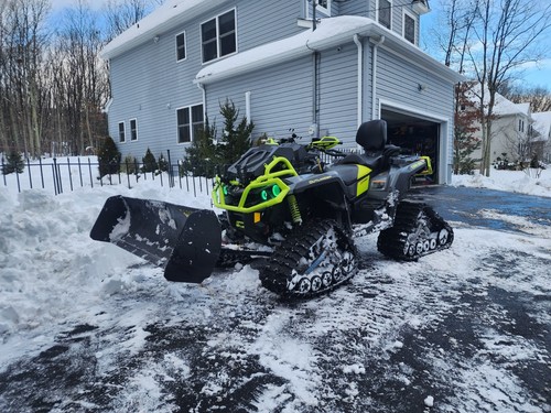 2020 Can Am Outlander 1000 Xmr max with plow, tracks & ice fishing gear ...