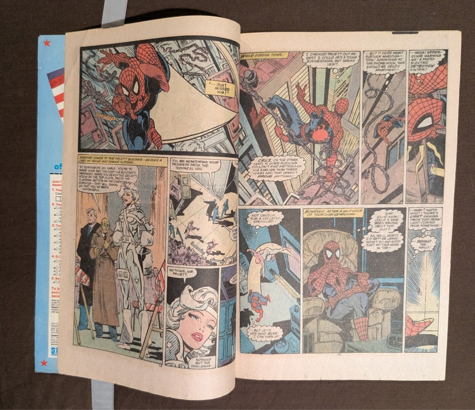 Amazing Spider-Man #301 1988 Marvel Comics Iconic McFarlane Cover Art ...