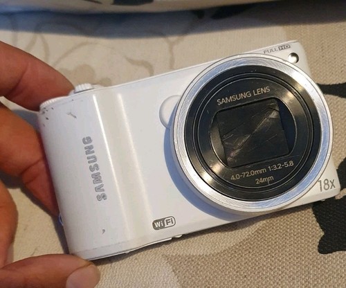 Samsung WB Series WB250F 14.2MP Digital Camera - White (READ ...
