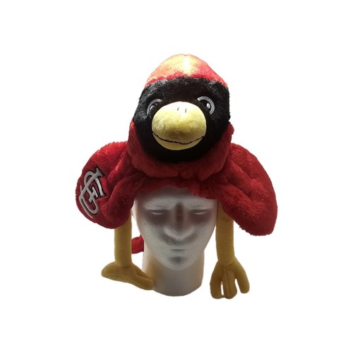 St. Louis Cardinals SGA Plush Embroidered Logo Red Bird Hat 4/21/24 ...