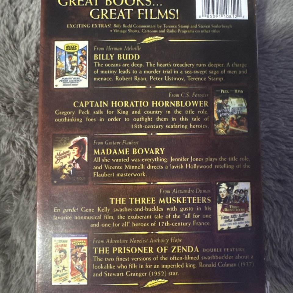 LITERARY CLASSICS COLLECTION * 5-DVD BOX SET (5 classic novels made ...