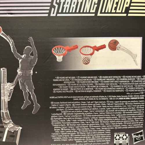 NBA Starting Lineup Basketball Backboard Net Accessory Pack FREE ...