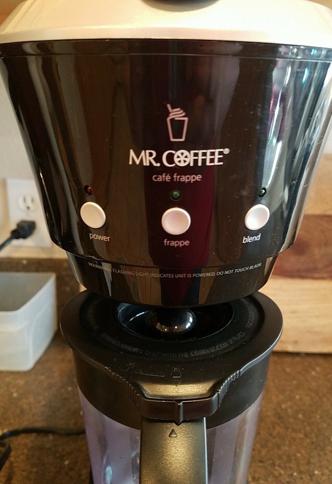 Mr. Coffee Cafe Frappe Maker BVMC-FM1 Automatic Frozen Coffee Machine ...