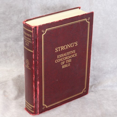 Strong's Exhaustive Concordance of the Bible Dictionary Hebrew & Greek ...