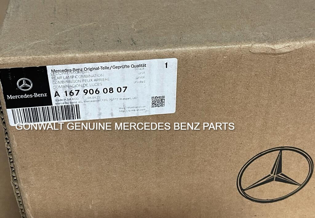 OEM 1679060807 Mercedes-Benz Genuine GLE350 /450 2020-2021 Taillight ...