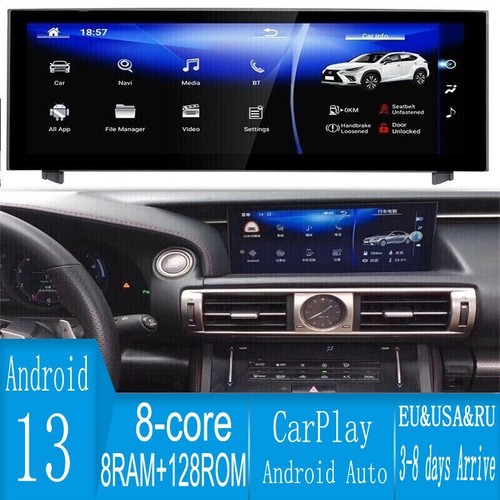 10.2" Android Navigation Car GPS Stereo Radio For Lexus IS IS250 IS300 ...