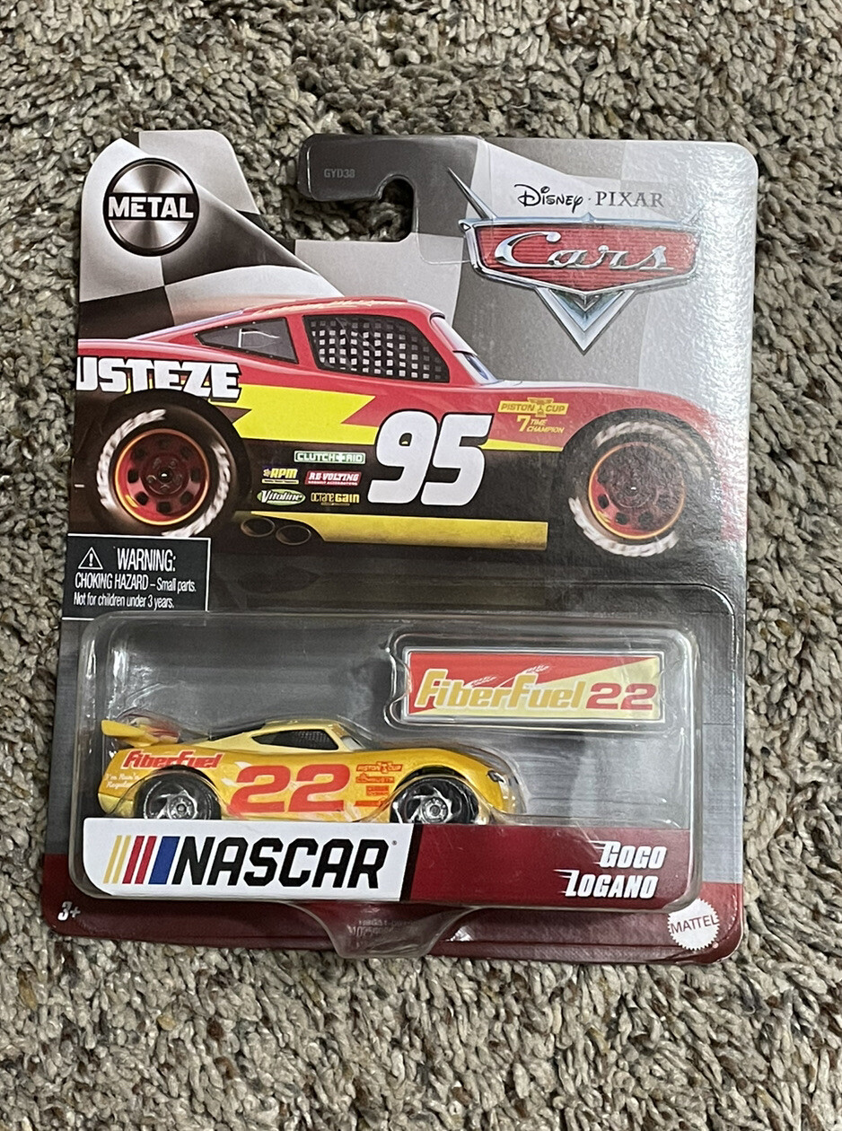 Disney Pixar Cars Nascar Metal Series 2021 Gogo Logano FiberFuel #22 ...