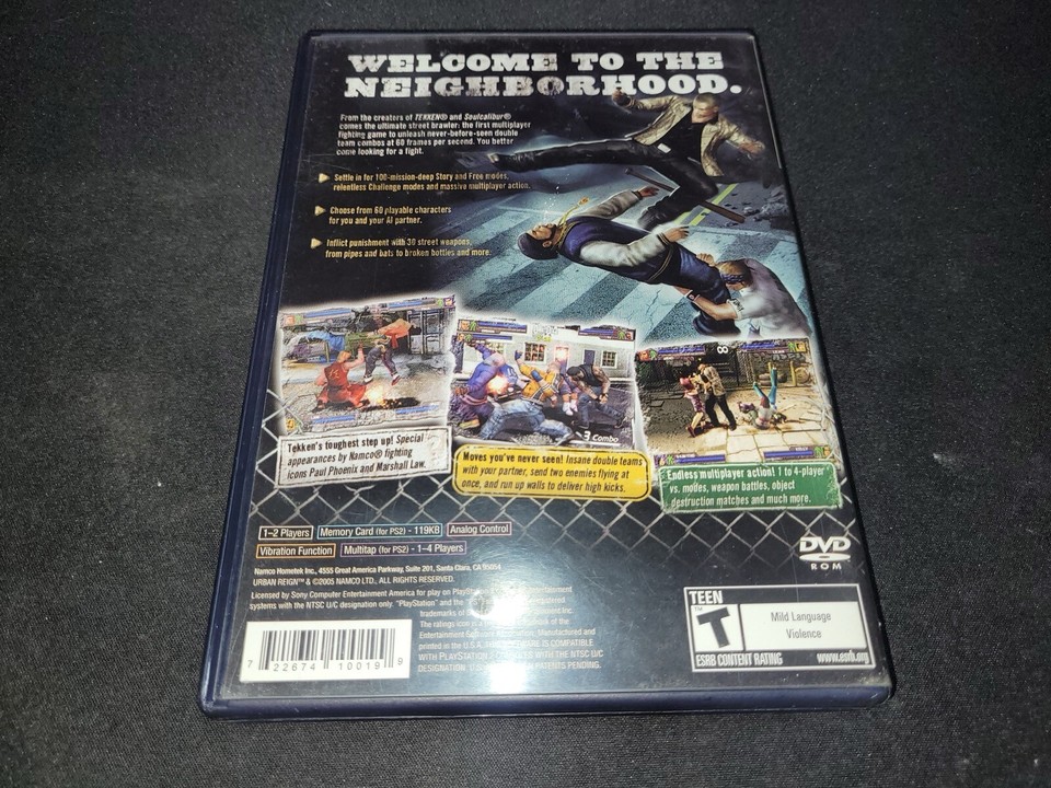 Urban Reign Namco Sony Playstation 2 PS2 EX+NM condition COMPLETE! 722674100199 | eBay