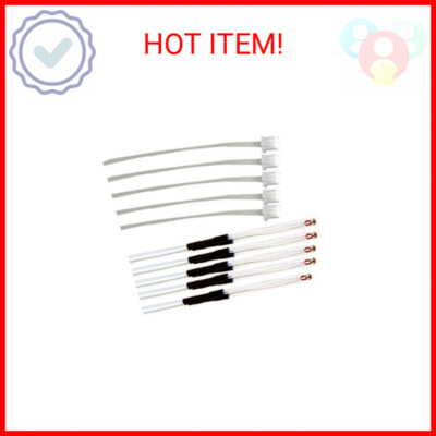 5PCS Creality 3D Printer NTC Thermistor 100K, NTC 3950 100K ohm ...