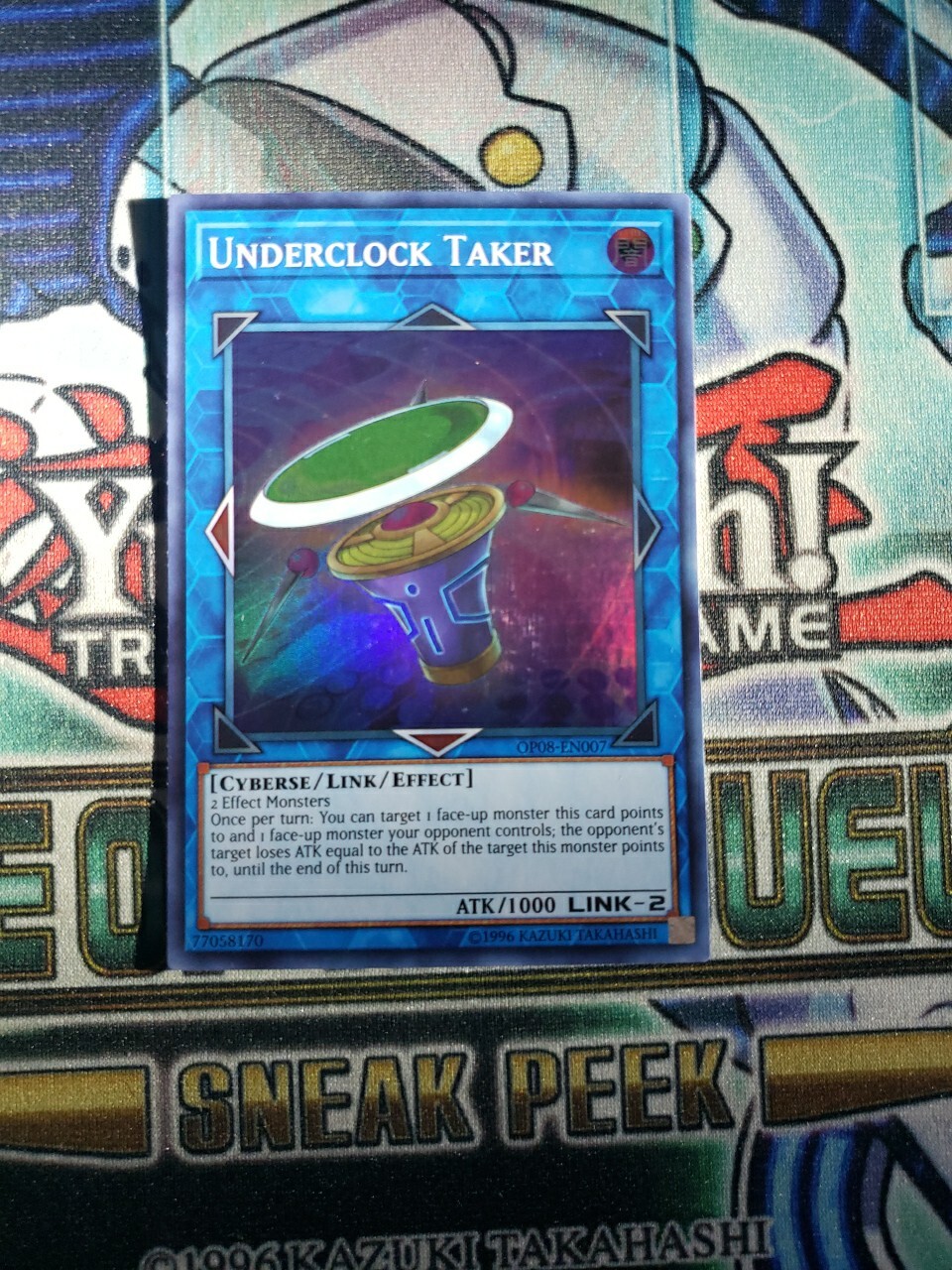UNDERCLOCK TAKER OP08-EN007 SUPER RARE YUGIOH! NM | eBay