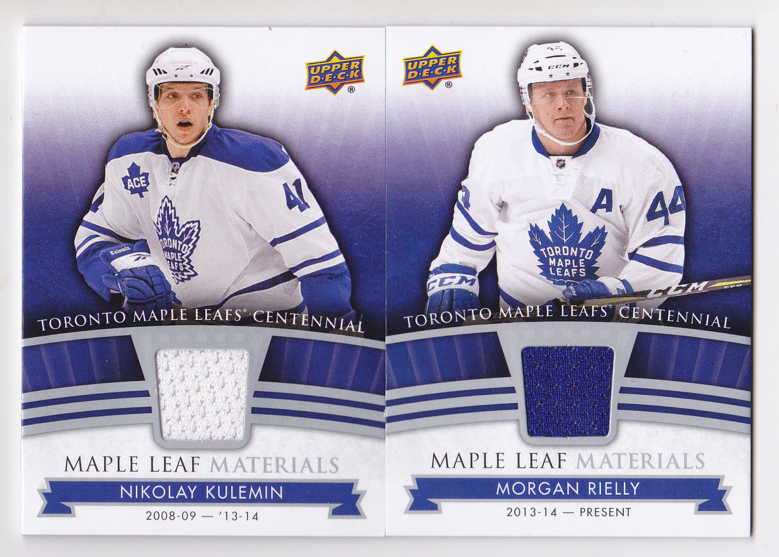 2017 Toronto Maple Leafs Centennial Morgan Rielly Jersey Materials 17 ...