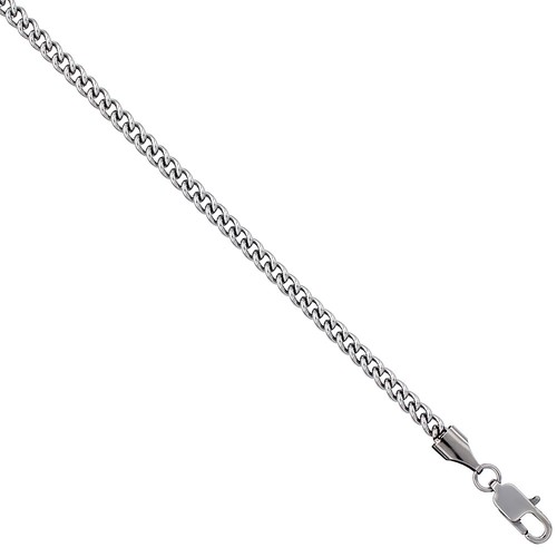 3mm Stainless Steel Cuban Curb Link Chain Necklace | eBay