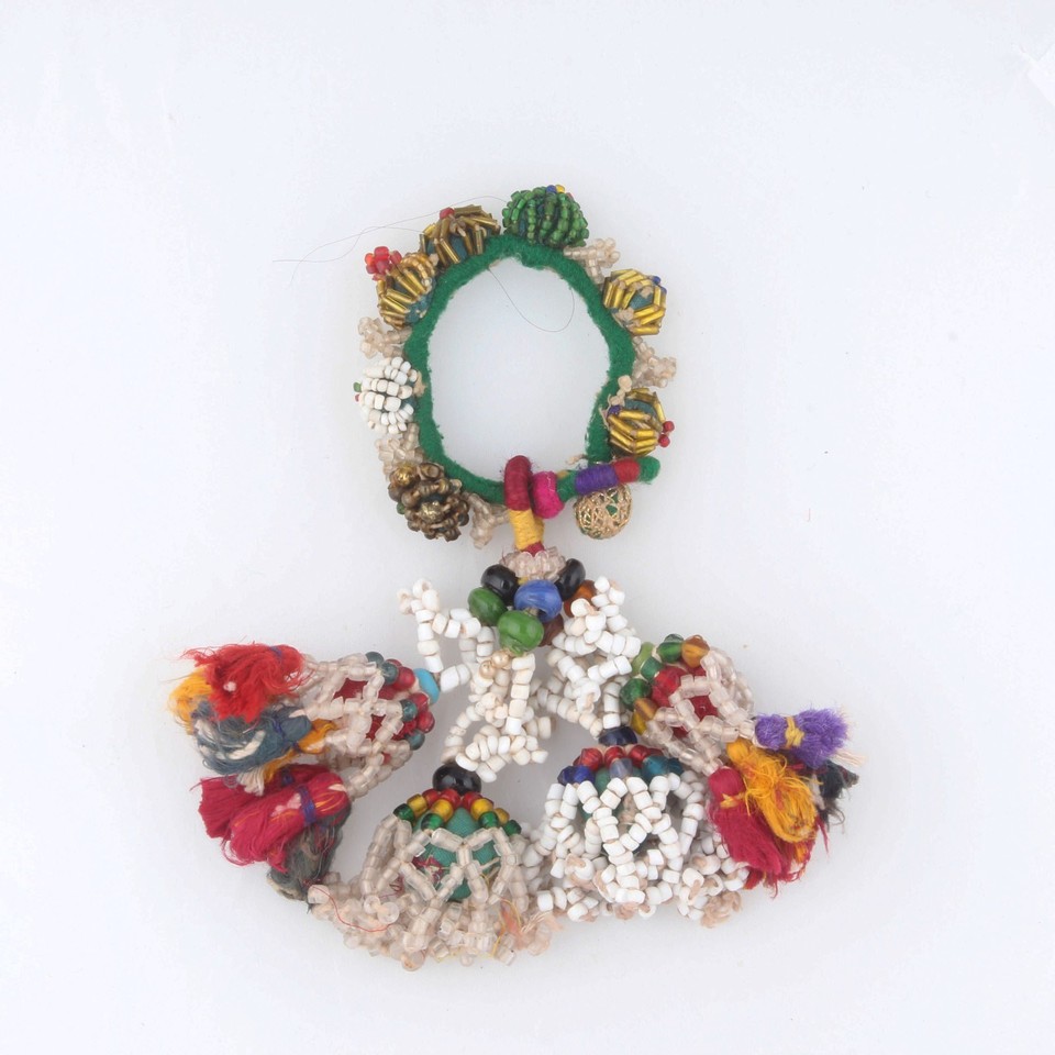 Beaded Banjara Armlet With Tassels Ethnic Tribal Belly Dance Costume ...