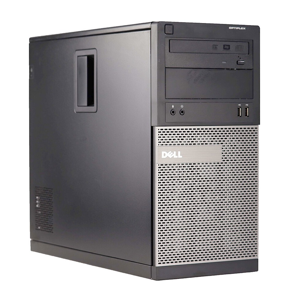 Dell i5 Desktop SSD 256GB 8GB RAM 19" LCD Intel Core Computer Windows ...