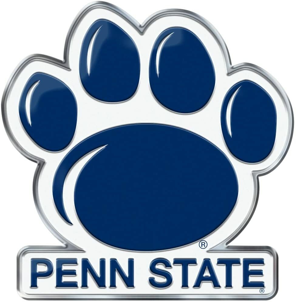 Psu Paw Logo 3ft X 4ft Penn State Lion Logo On Canvas — The Lucas