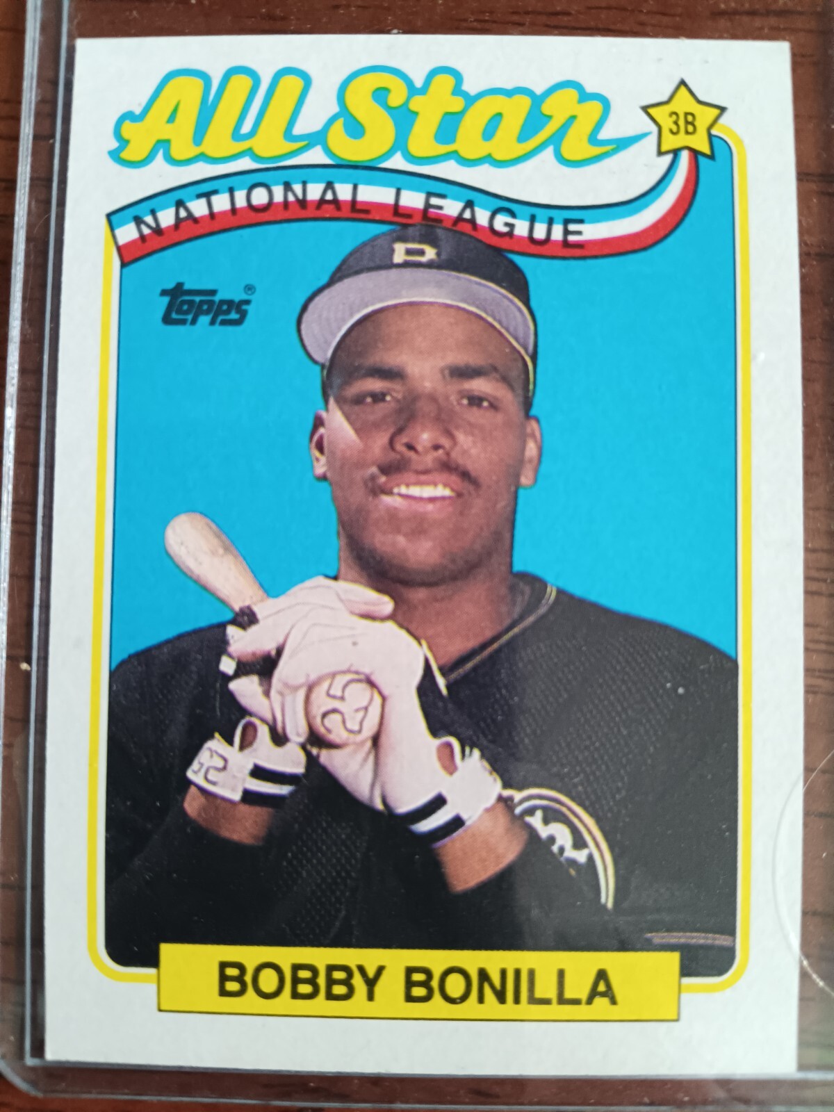 BOBBY BONILLA PIRATES "ALL STAR" 1989 TOPPS BASEBALL CARD #388 | eBay