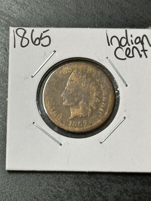1865 Indian Head Cent Penny Nice Better Date Coin (Raw13910) | eBay
