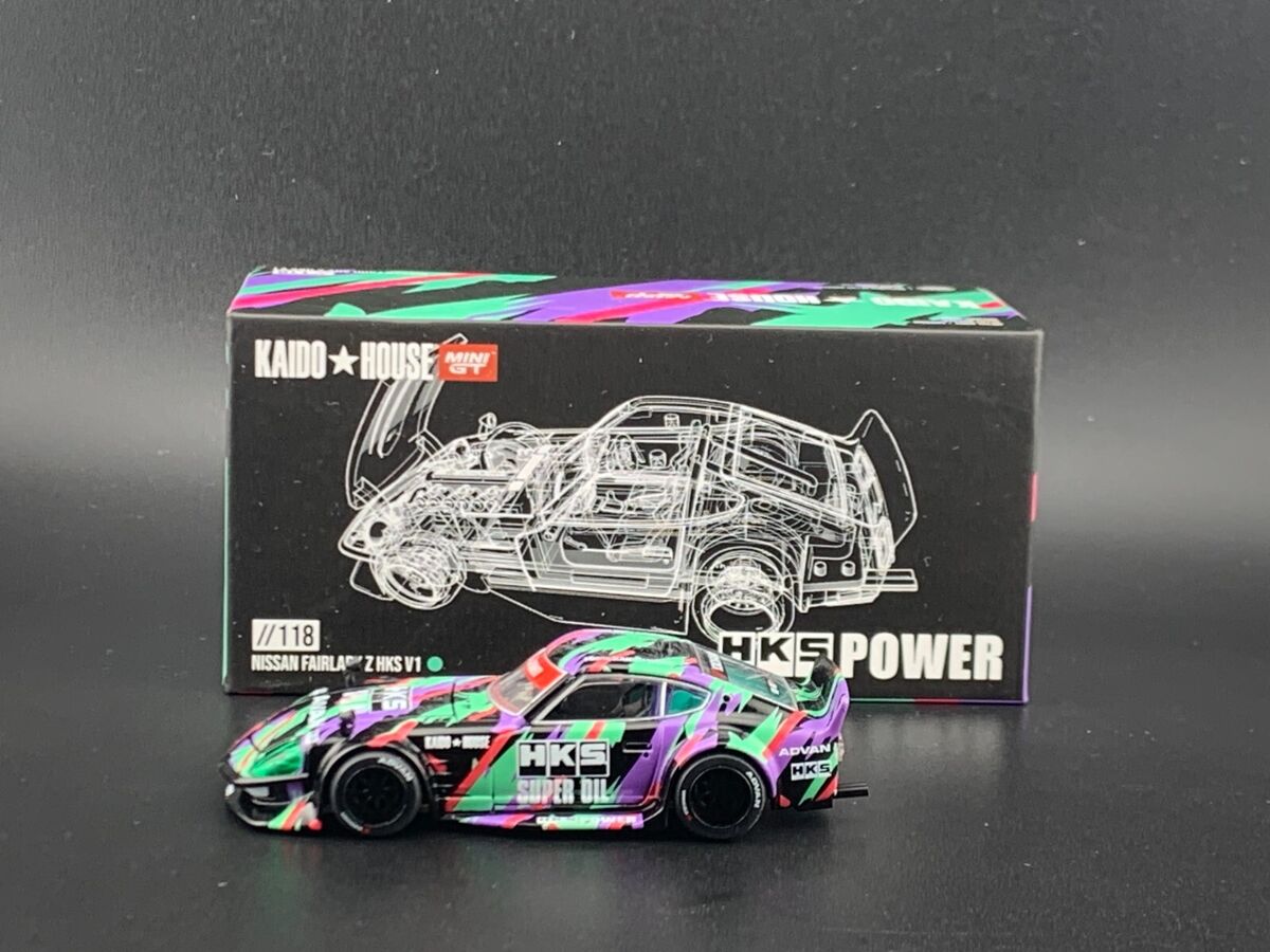 Kaido House x Mini GT Nissan Fairlady Z HKS KHMG118 1/64 | eBay Kaido House x Mini GT Nissan Fairlady Z HKS KHMG118 1/64 | eBay