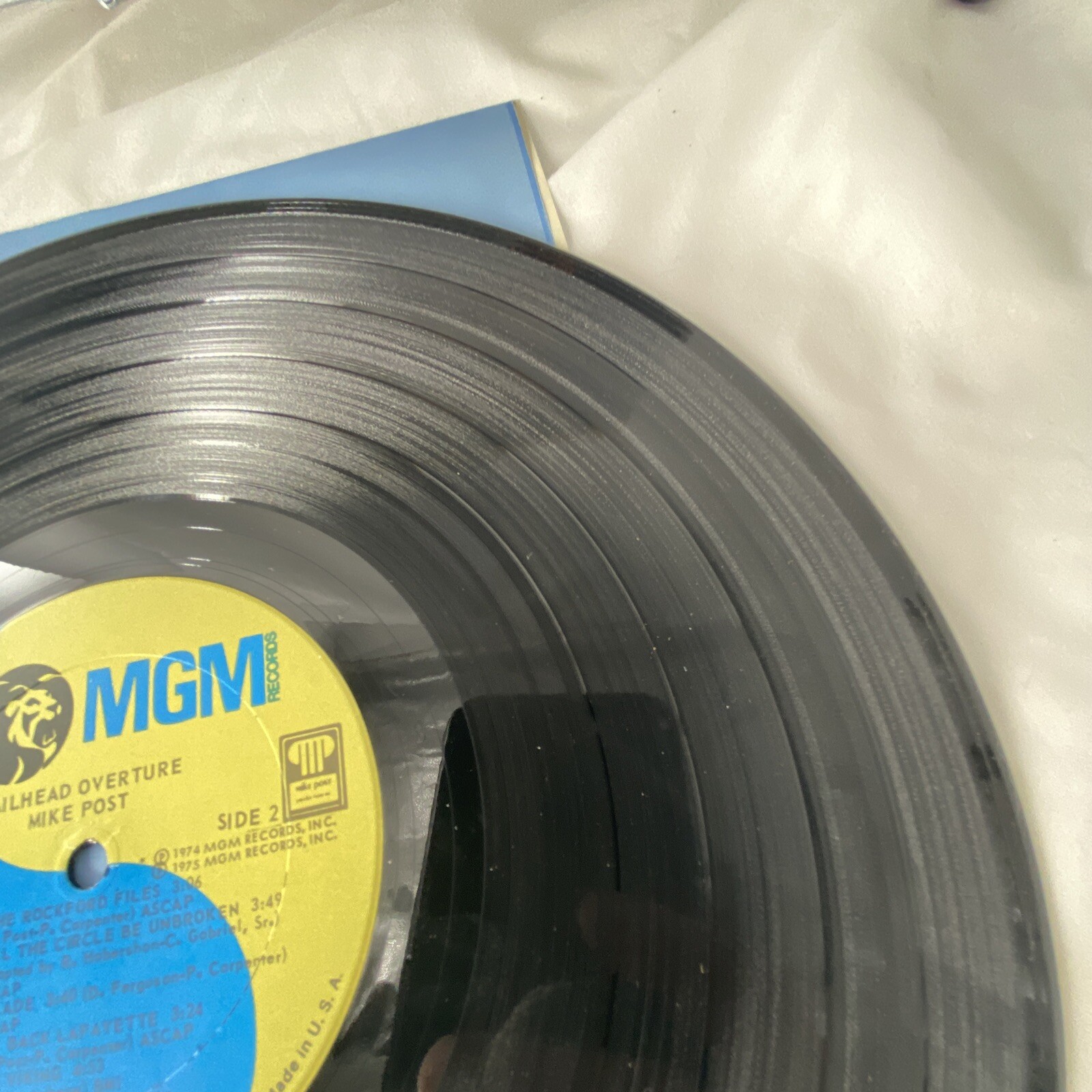 MIKE POST "Railhead Overture" Vinyl LP MGM Records 1975 M3G-5005 VG VG ...