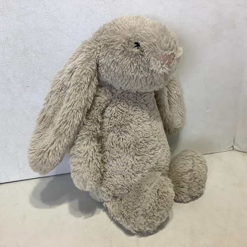 Jellycat Bashful Bunny Grey Plush Stuffed Animal Rabbit 11" Tall | eBay
