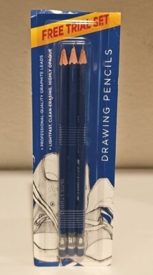 Blick Studio Drawing Pencils Set HB - 2B - 4B - 3 Pencils NEW | eBay