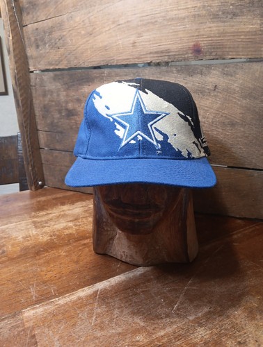 Vintage Dallas Cowboys SnapBack Hat Logo Athletic Splash Blue Black | eBay