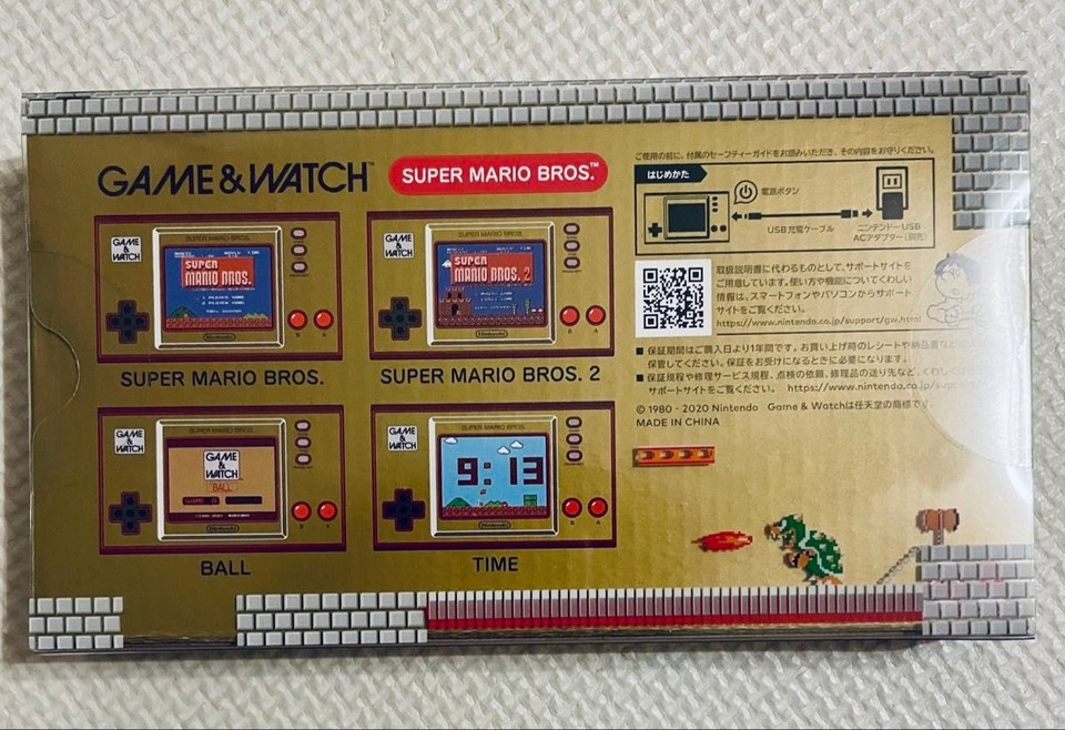 Game & Watch Nintendo Super Mario Bros SM 35 Nintendo Brand New Japan ...