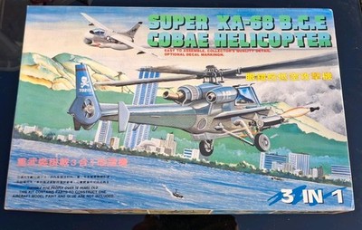 Blue Thunder Helicopter Model Kit 1/32 Kiddyland. (Super XA-68 Cobra ...